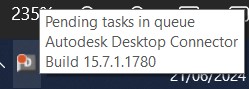 "Pending tasks in queue" or "Uploading a file under root folder is not ...