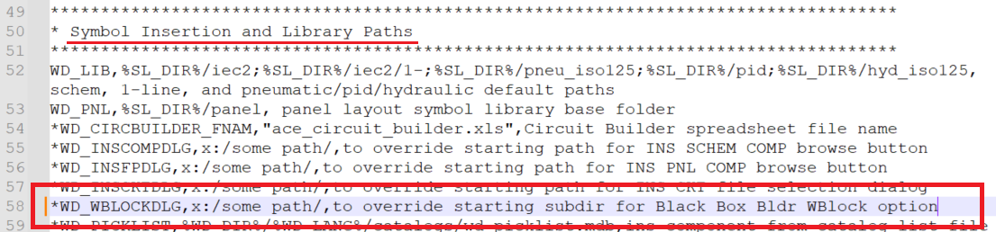 在 AutoCAD Electrical 中，“符号编译器”的“保存符号”对话框下缺少文件路径
