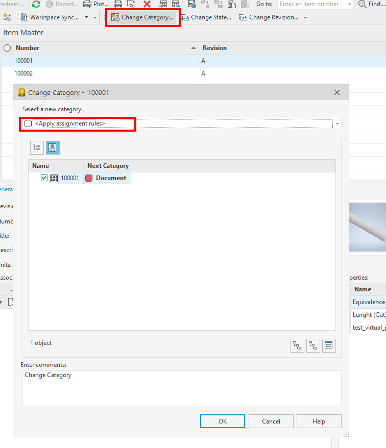 Category assignment rules criteria not working correctly on initial Item creation in Vault