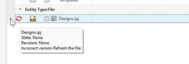 "Refresh the file" option is not available in Vault Client and Inventor Add-In