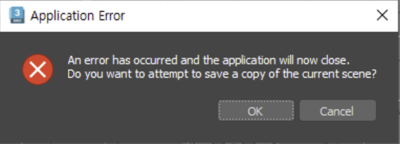 "An error has occurred and the application will now close" error is observed when Extruding Edge ...