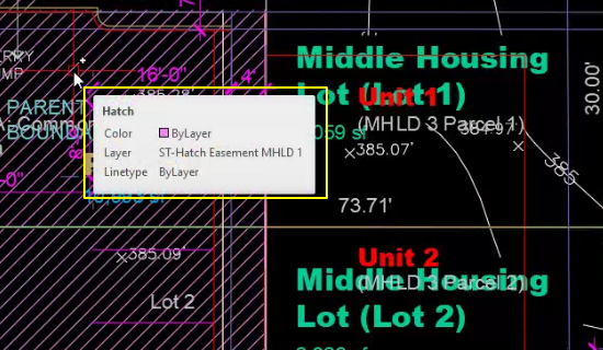 Properties flyout appearing at the Cursor in AutoCAD products