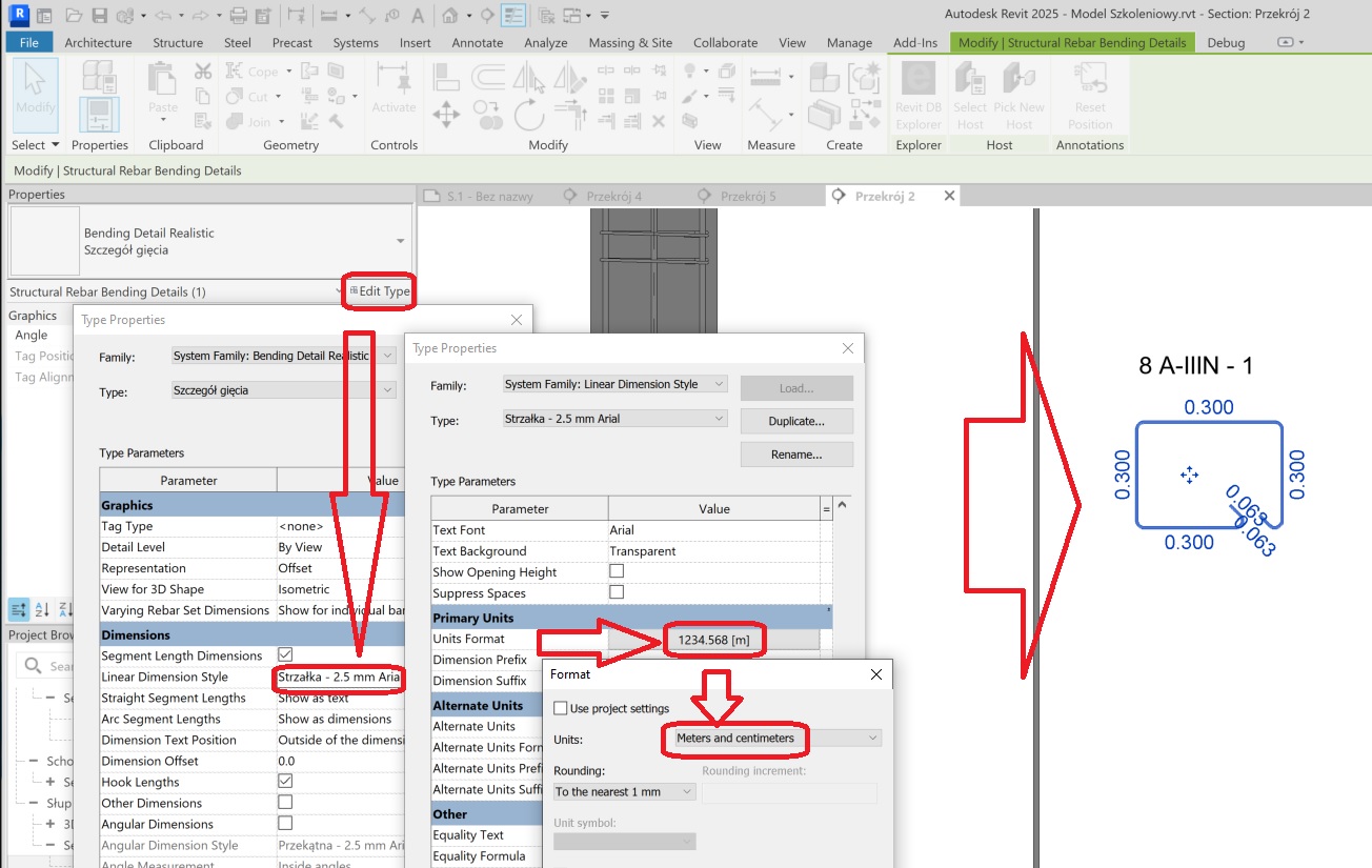 Einheitenformat: Meter und Zentimeter funktionieren nicht für ...