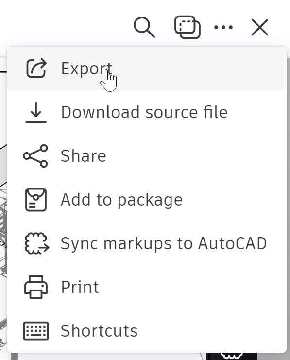 How to download a PDF with markups in ACC