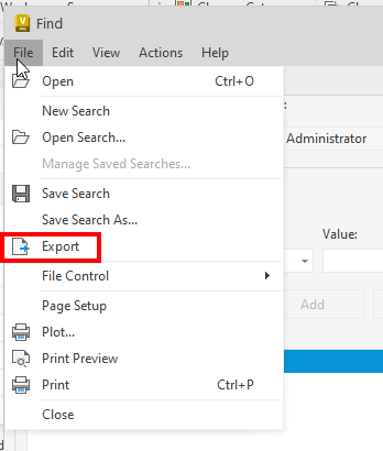 Exporting drawing data as report in Vault