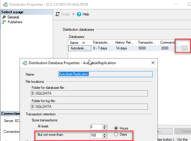 Vault SQL Replication Snapshot folder is empty on Wednesday