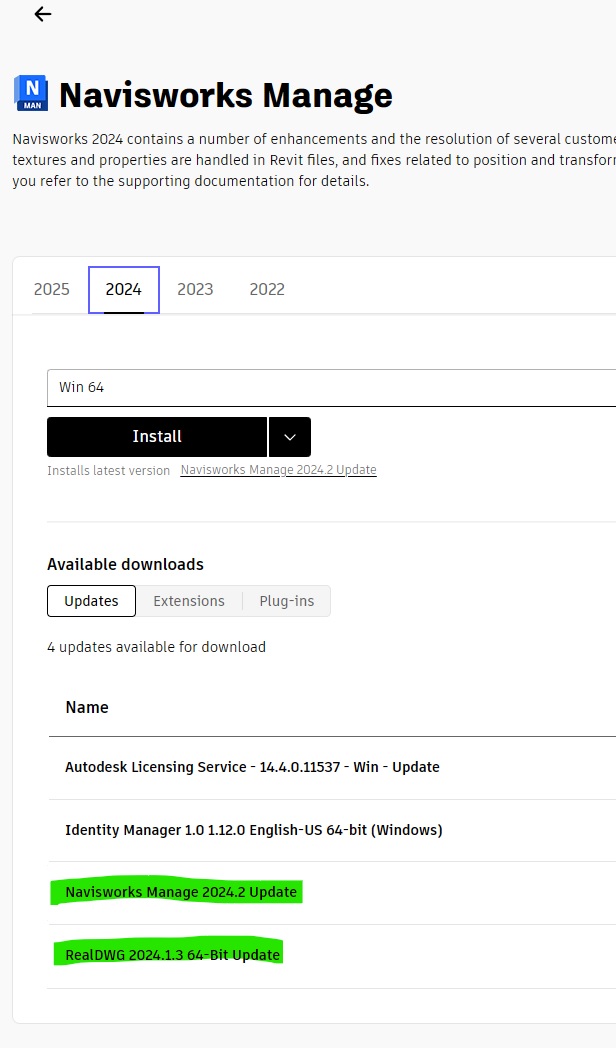 在 Navisworks 中打开 DWG 文件时显示“没有插件可以打开xxx.dwg”