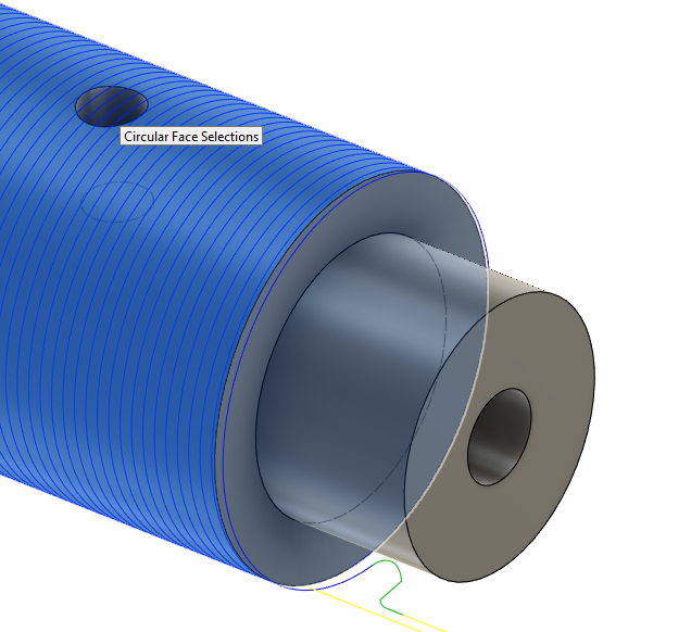 How to create a threadMill operation around the outside diameter of a ...