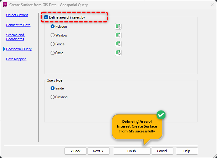 "No GIS data to import" when using "Create Surface from GIS Data" in Civil 3D