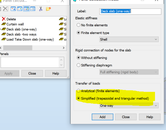"Linear loads not applied to the panel" reported for model with notional loads defined in Robot ...