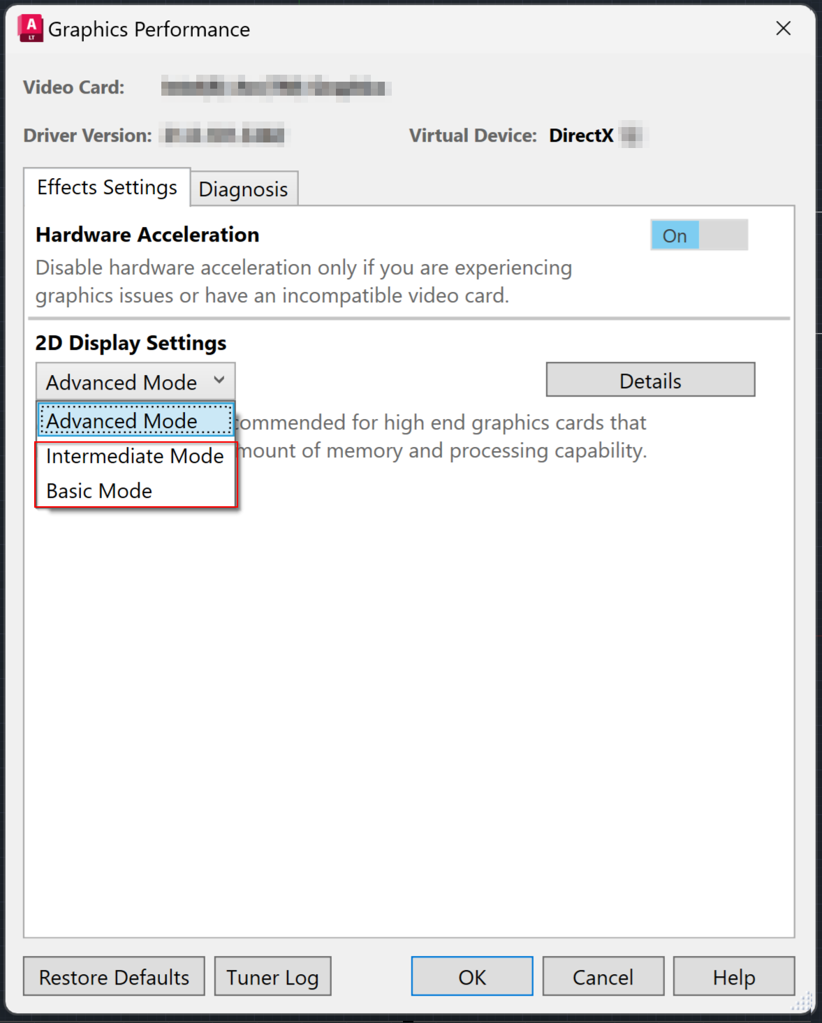 Random banners appear in AutoCAD drawings