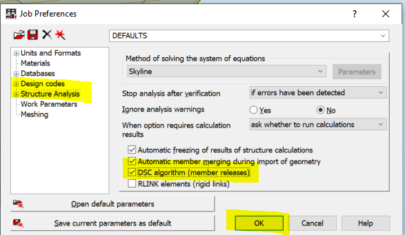"Sparse solver used to properly handle a compatible node" reported while model calculation in ...