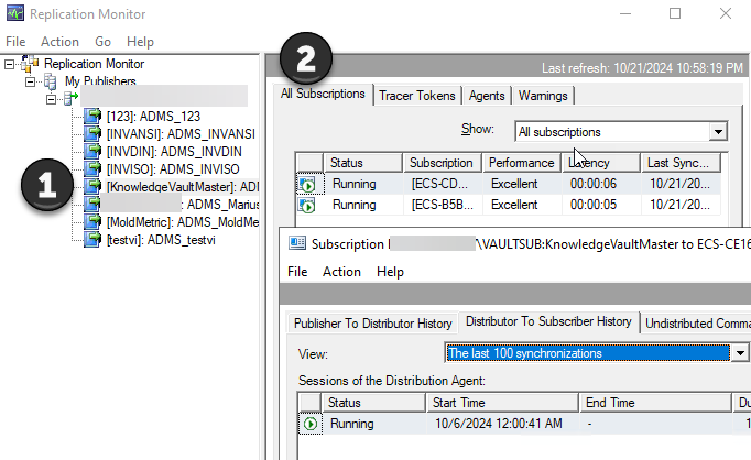 Troubleshooting Vault Connected Workgroups (SQL Replication)