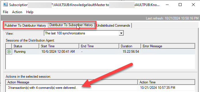 Troubleshooting Vault Connected Workgroups (SQL Replication)
