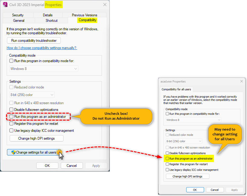 "AutoCAD 제품의 시작 탭에 "요청한 서비스를 사용할 수 없음""""이 표시됨"
