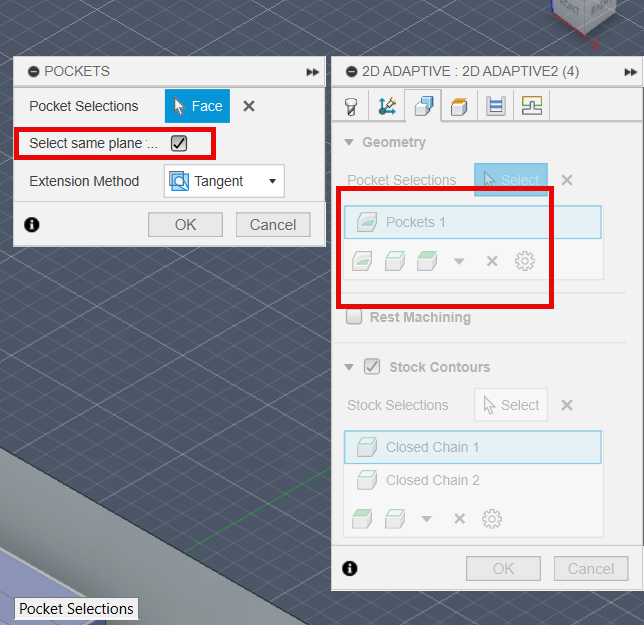 2D Adaptive cuts the same area twice in Autodesk Fusion Manufacture