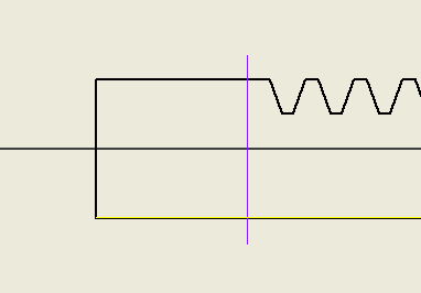 Move the section view definition arrows on an Inventor drawing