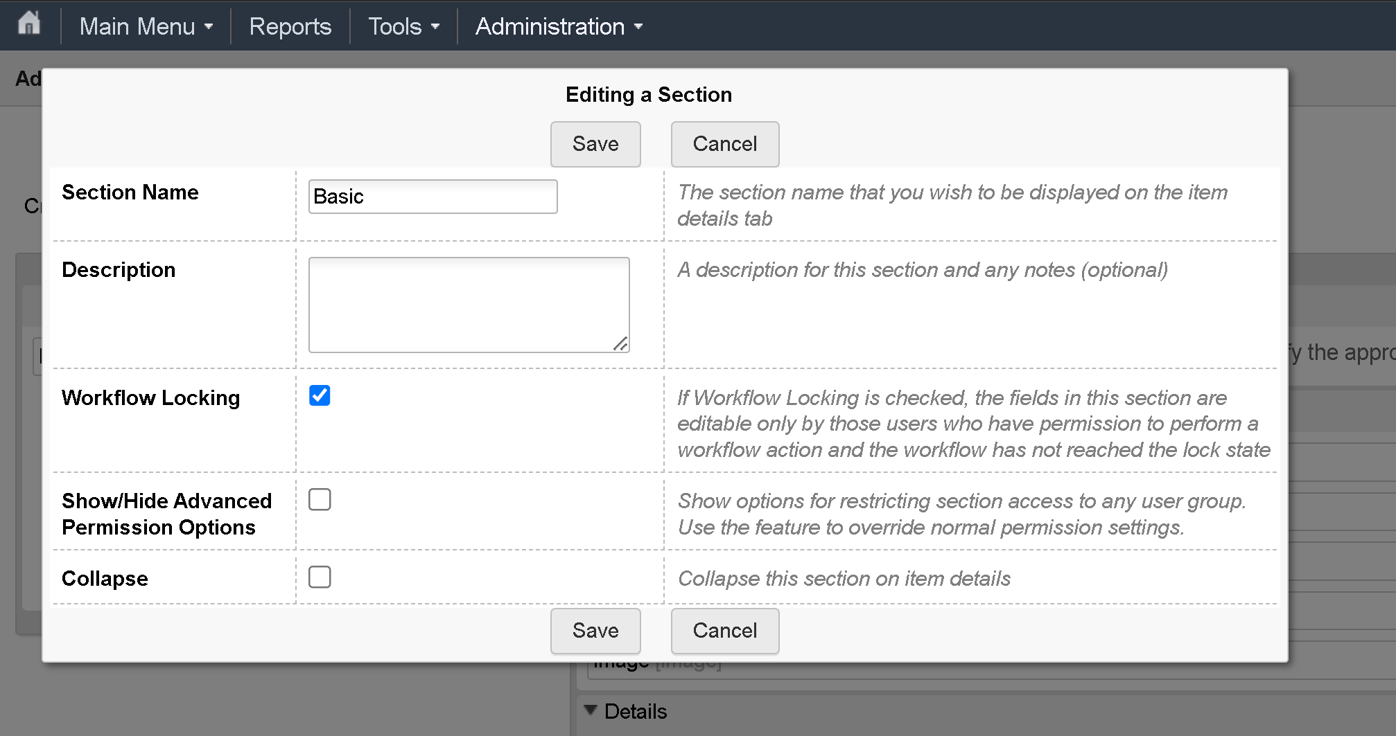 How to Use Section Workflow Locking in Fusion Manage?