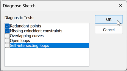 How to apply coincident constrain after importing a DXF into an Inventor sketch
