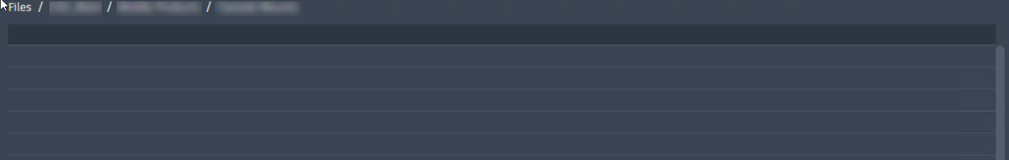 Thin Client Files and Items grid are not displaying for specific Vault in Vault Thin client