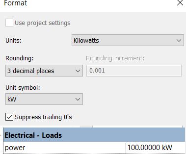 Certain parameter values displayed in the properties dialog are not ...