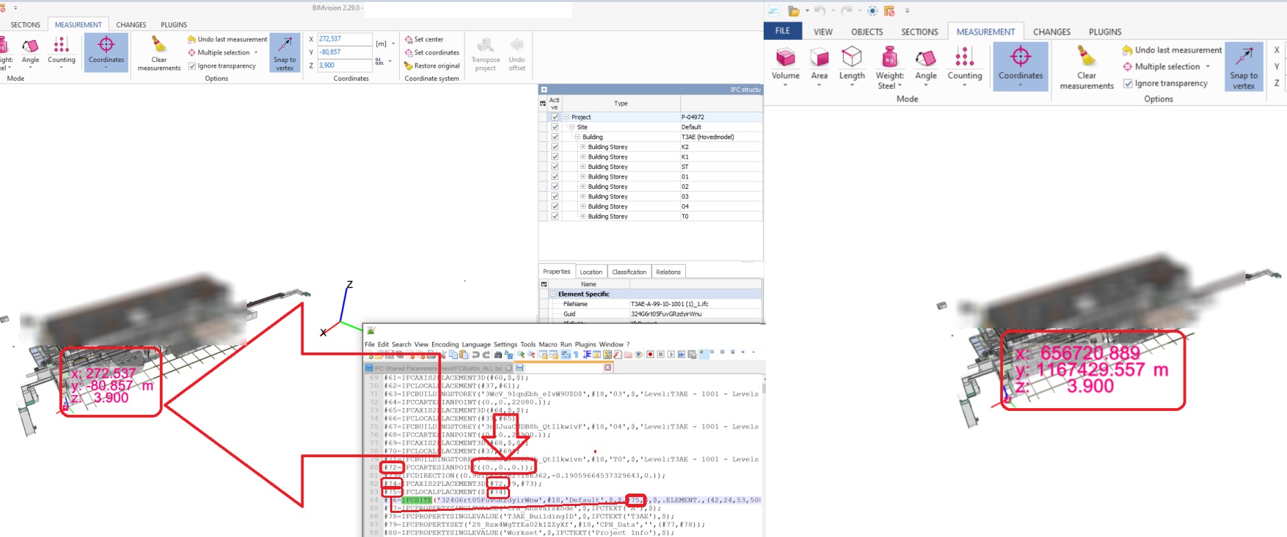 Wrong Position And Or Corrupted Geometry When Importing Ifc Into Revit
