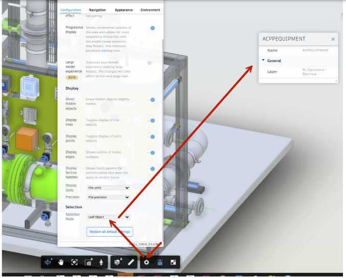 In Autodesk Docs Viewer some compenents show no properties while they are visible in AutoCAD ...