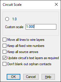 Changing the default for "Paste circuit clipboard" in AutoCAD Electrical