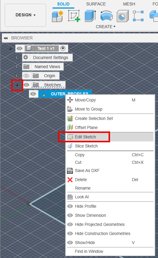 How to hide sketch points when importing a DXF file into Autodesk Fusion