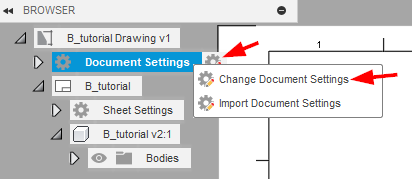 How to change Dimension units in Fusion Drawing
