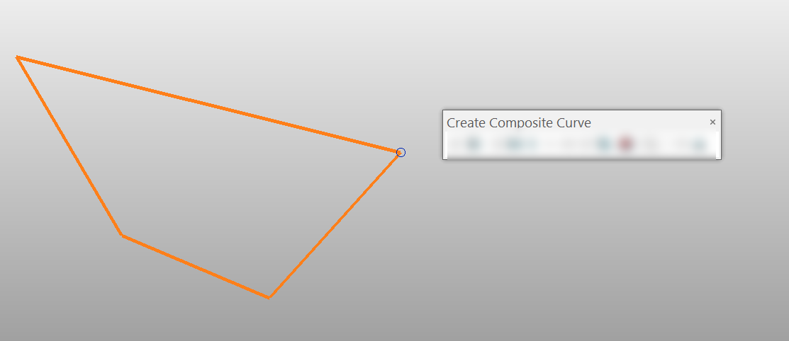 Getting blank composite curve menu in Powershape 2023.