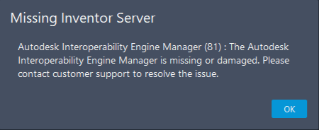 InfraWorks Model Builder: Fix Missing Interoperability Engine Manager Error
