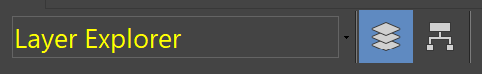 How to switch Scene explorer Scene Hierarchy to Layer Explorer by Default in 3ds Max