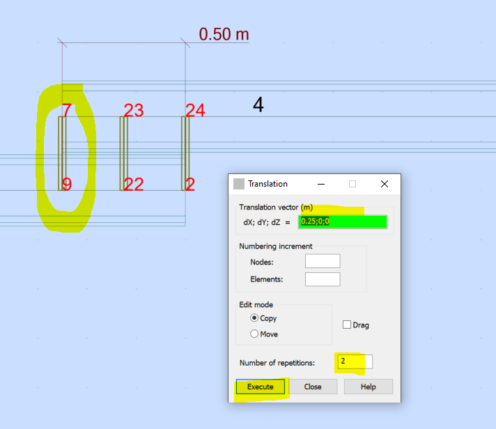 How to connect two beams lying one over another to grant obtain the same displacements in Robot ...
