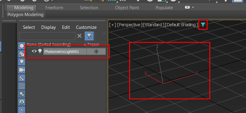 Lights not appearing in the Viewport in 3ds Max