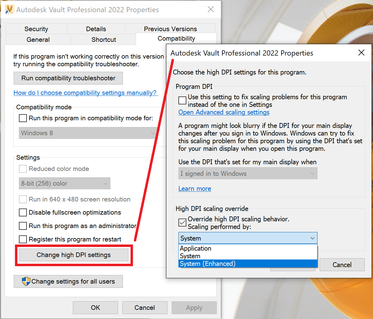 When switching between open files in Inventor or opening a new file, the Vault tab is minimised ...