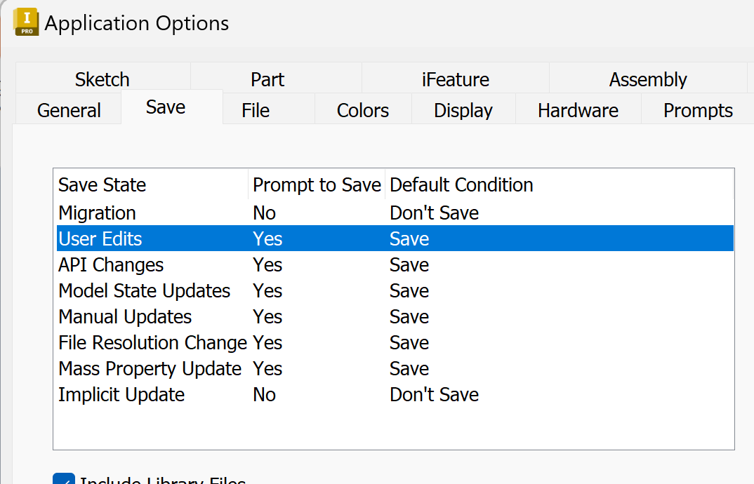 "Yes to all" does not work using "Generate Files" function for iParts in Inventor