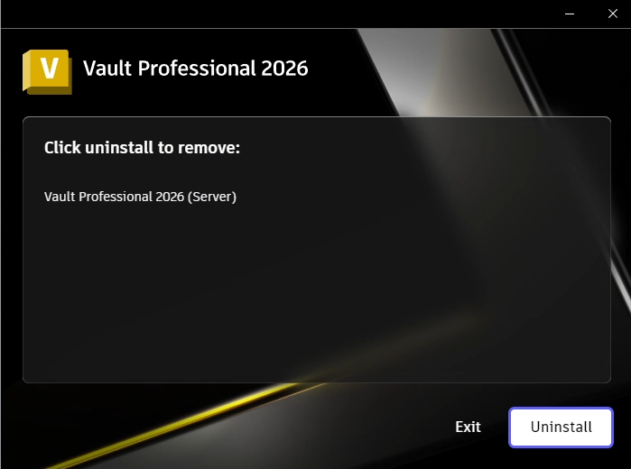卸载并重新安装 Vault Server 软件