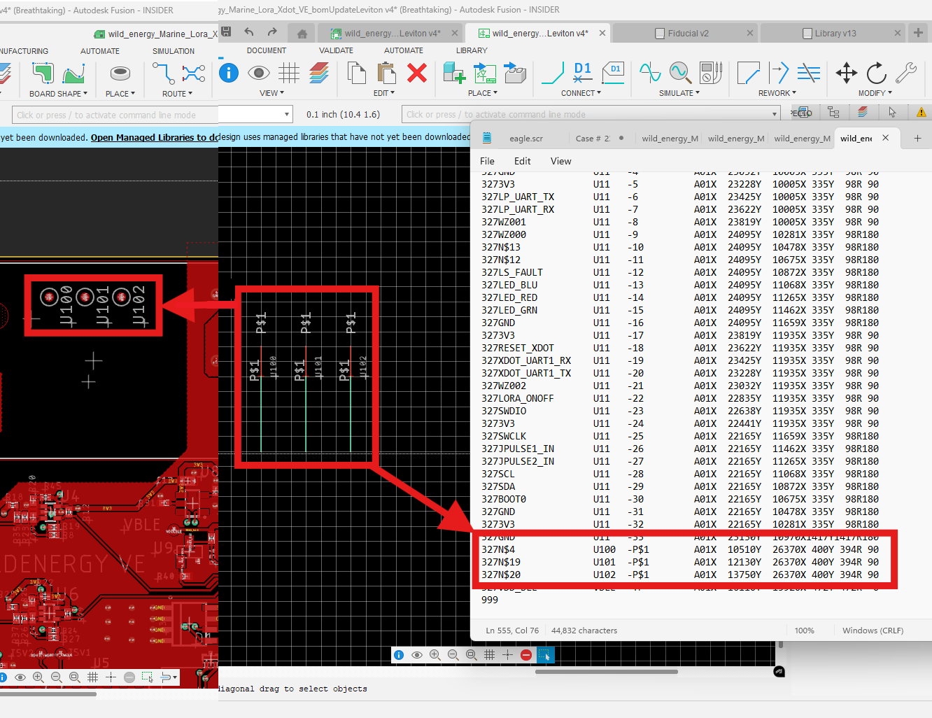 Fusion で生成された IPC-D 356 ネットリストに基準ネットリストが含まれない