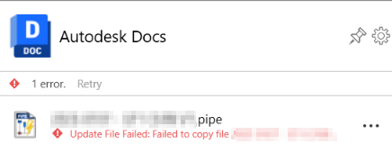 "Update file failed..." message displays when syncing files with Desktop Connector