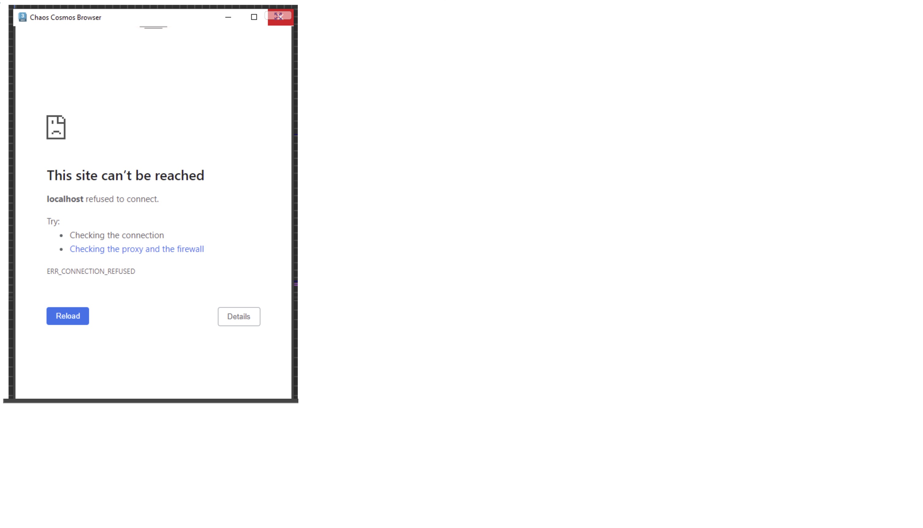 V-Ray Cosmos browser is not working in 3ds Max