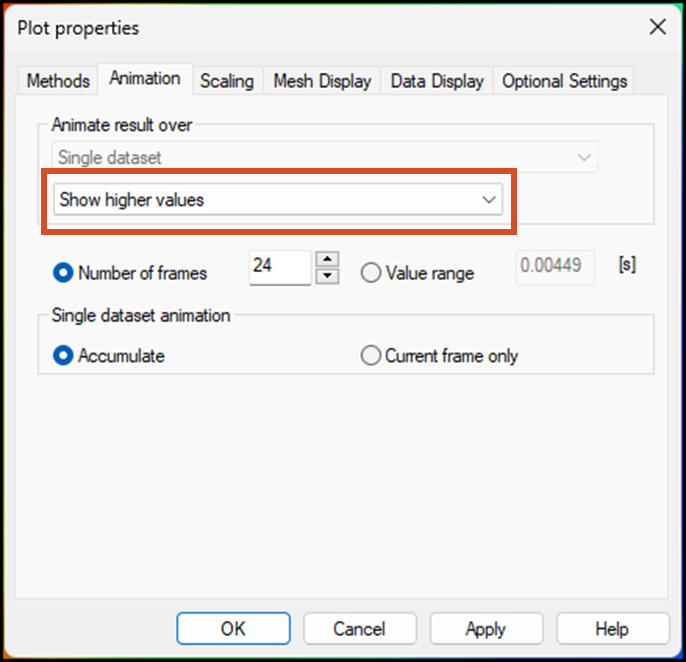 充填時間結果が Moldflow で逆方向に表示される