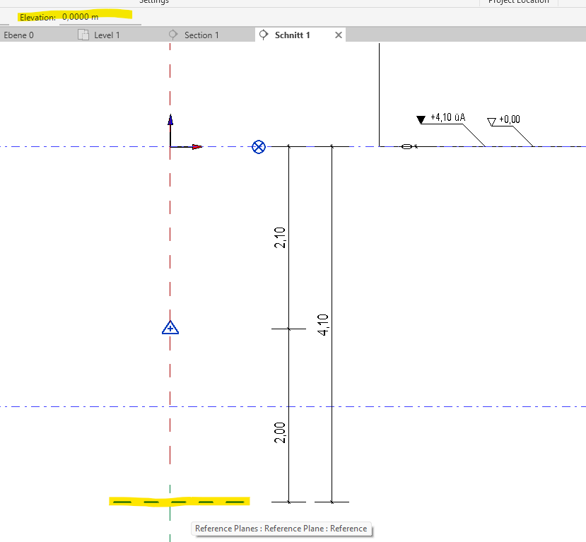 Spot elevation shows wrong value when reference is set to Survey Point in Revit