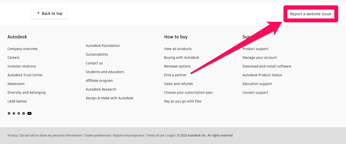 Where to report a website issue with the Fusion Forums