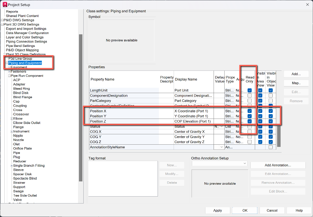 Is It Possible To Overwrite The Coordinates For Cop Elevation X And Y Coordinate In Autocad
