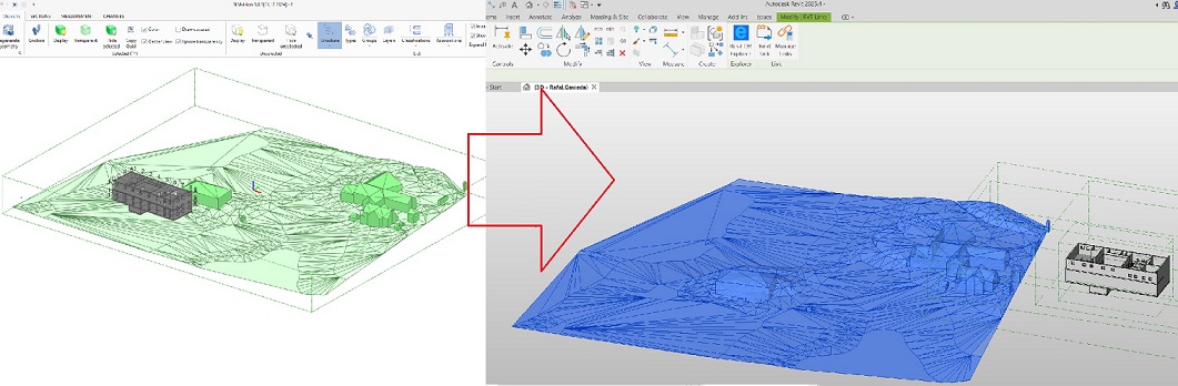 IFC not placed in correct location in Revit