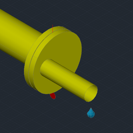Cómo enrutar una tubería fuera de una brida ciega en AutoCAD Plant 3D