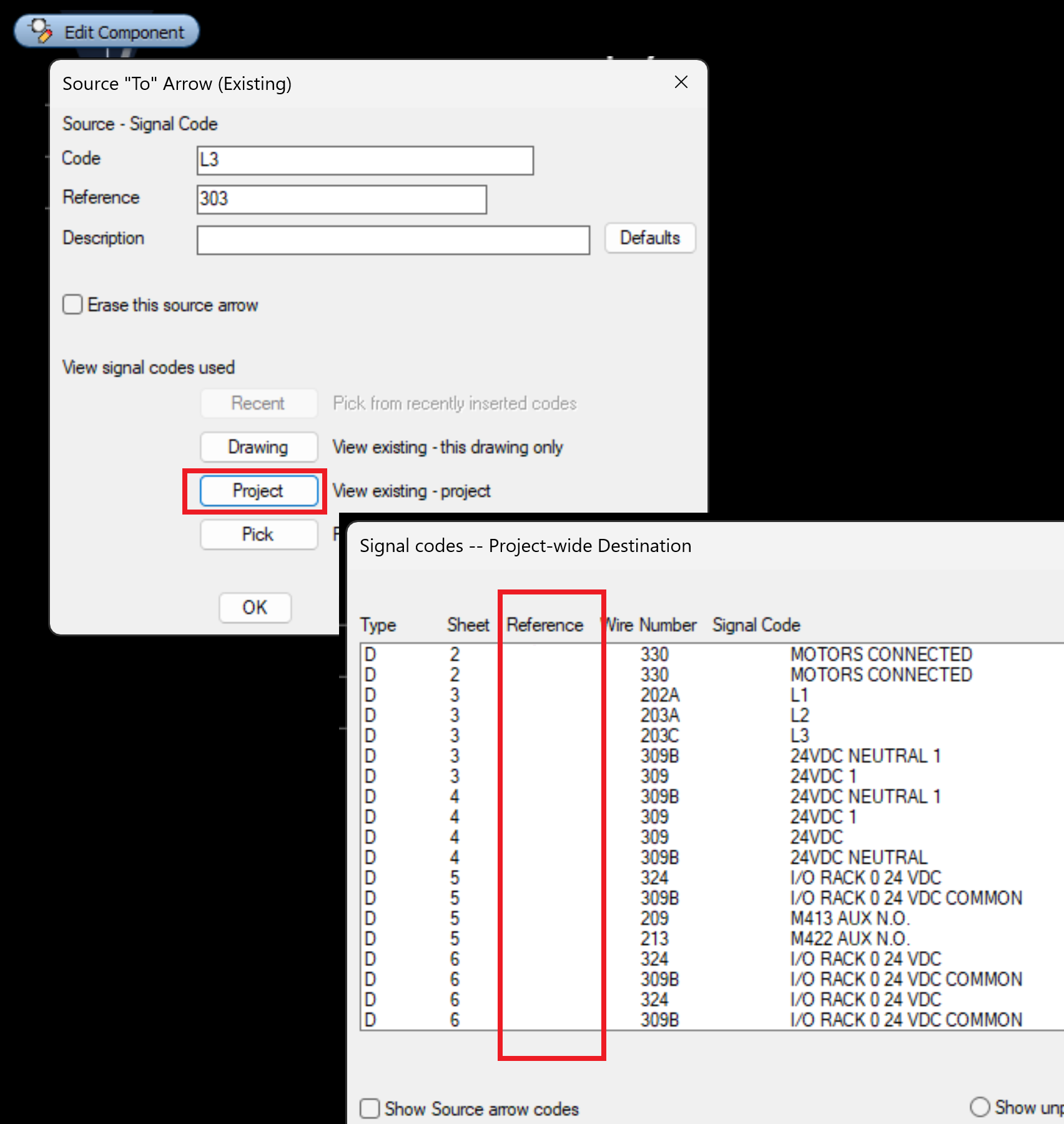 Source and Destination references are lost or incorrect after a projectwide Update/Retag in ...