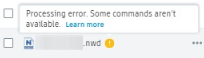 "Processing Error..." Displayed for NWD File in ACC Docs or BIM 360 ...