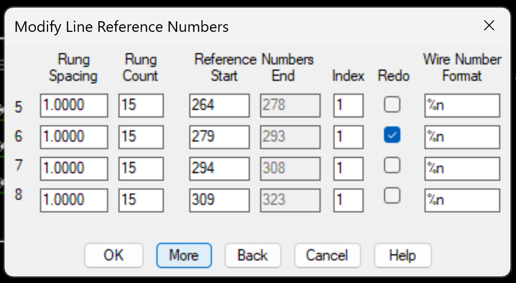 Ladder reference numbers disappear when inserting ladders in AutoCAD ...